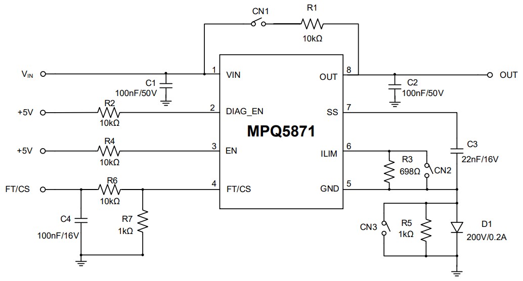 EVQ5871-RP-00A Evaluation Board - MPS | Mouser